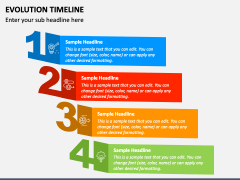 Evolution Timeline PowerPoint and Google Slides Template - PPT Slides