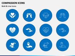 Compassion Icons for PowerPoint and Google Slides - PPT Slides
