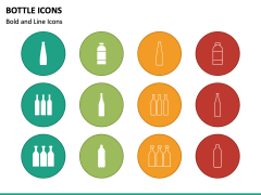 Bottle Icons for PowerPoint and Google Slides - PPT Slides