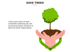 Save Trees Graphics for PowerPoint and Google Slides - PPT Slides