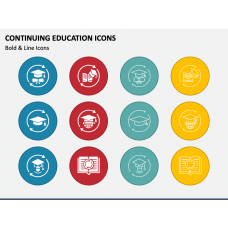 Education Icons for PowerPoint and Google Slides - PPT Slides