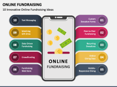 Online Fundraising PowerPoint and Google Slides Template - PPT Slides