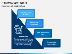 IT Service Continuity PowerPoint and Google Slides Template - PPT Slides
