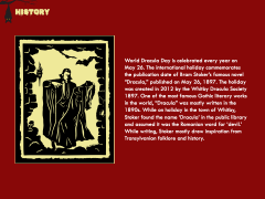 Free - World Dracula Day PowerPoint Template and Google Slides Theme