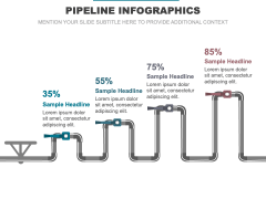 Horizontal Pipeline Infographics for PowerPoint and Google Slides