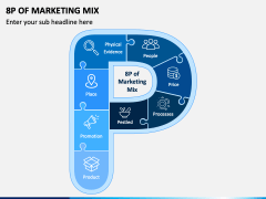 8P of Marketing Mix PowerPoint and Google Slides Template - PPT Slides