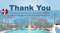 Free - Water Park Theme for PowerPoint and Google Slides - PPT Slides