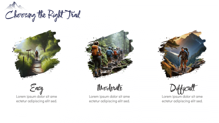 Free - Hiking Theme for PowerPoint and Google Slides - PPT Slides