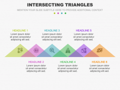 Intersecting Triangles PowerPoint and Google Slides Template - PPT Slides