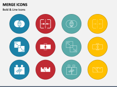 Merge Icons for PowerPoint and Google Slides - PPT Slides