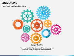 Cogs Engine Graphics for PowerPoint and Google Slides - PPT Slides
