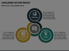 Challenge Action Result PowerPoint and Google Slides Template - PPT Slides