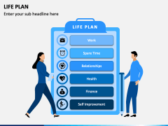 Life Plan PowerPoint and Google Slides Template - PPT Slides