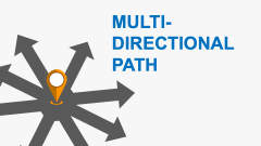 Multi-Directional Path PowerPoint and Google Slides Template - PPT Slides