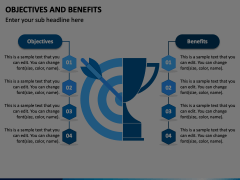 Objectives and Benefits PowerPoint and Google Slides Template - PPT Slides