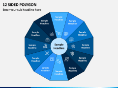 PowerPoint 12 Sided Polygon