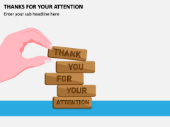 Thanks for your Attention Illustration for PowerPoint and Google Slides ...