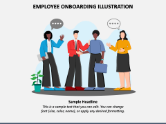 Employee Onboarding Illustration for PowerPoint and Google Slides - PPT ...