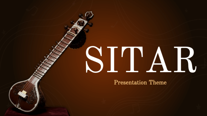 Free - Sitar Theme for PowerPoint and Google Slides - PPT Slides