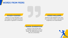 Free - Serena Williams PowerPoint and Google Slides Template - PPT Slides