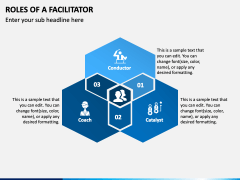 Roles of a Facilitator PowerPoint Template - PPT Slides
