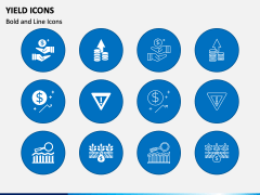 Yield Icons for PowerPoint and Google Slides - PPT Slides
