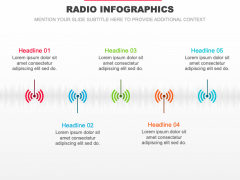 Radio Infographics for PowerPoint and Google Slides - PPT Slides