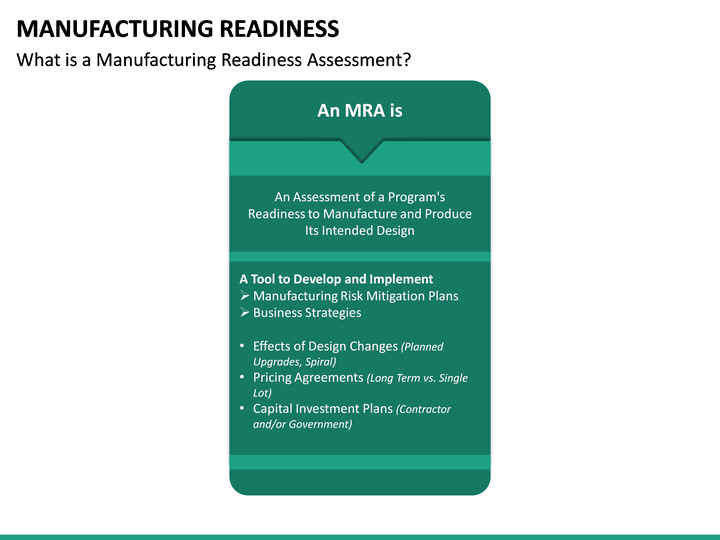 Manufacturing Readiness PowerPoint Template | SketchBubble