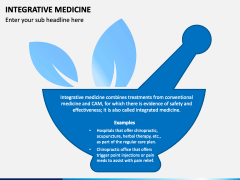 Integrative Medicine PowerPoint and Google Slides Template - PPT Slides