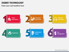 Zigbee Technology PowerPoint and Google Slides Template - PPT Slides
