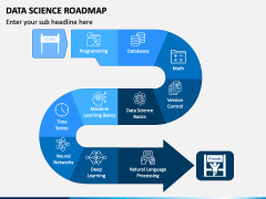 Data Science Roadmap PowerPoint and Google Slides Template - PPT Slides