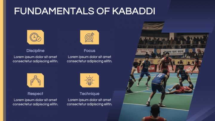 Free - Kabaddi Theme for PowerPoint and Google Slides - PPT Slides