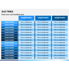 Matrix Table Infographics Templates for PowerPoint and Google Slides ...