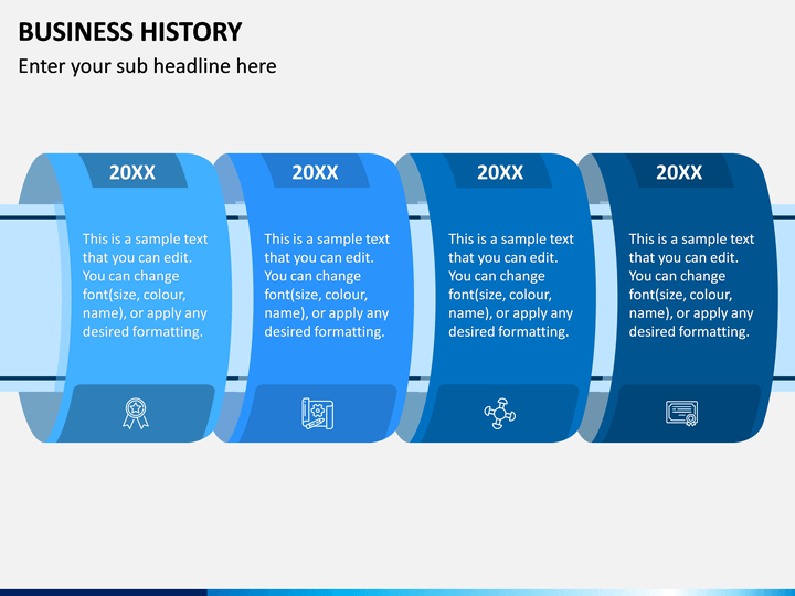 Business History PowerPoint and Google Slides Template - PPT Slides