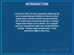 Free - Technical Blueprint Presentation Theme for PowerPoint and Google ...