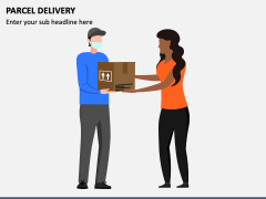 Parcel Delivery Illustration for PowerPoint and Google Slides - PPT Slides