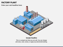 Free - Free - Free - Factory Plant Illustration for PowerPoint and ...