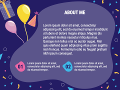 Free - 21st Birthday Presentation Template for PowerPoint and Google Slides