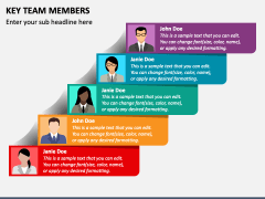 Key Team Members PowerPoint and Google Slides Template - PPT Slides