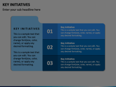Key Initiatives PowerPoint and Google Slides Template - PPT Slides
