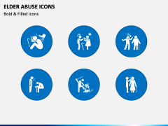 Elder Abuse Icons for PowerPoint and Google Slides - PPT Slides