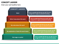 Concept Ladder PowerPoint Template - PPT Slides