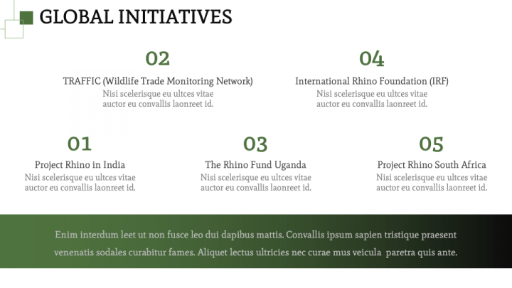 Free - Project Rhino PowerPoint and Google Slides Template - PPT Slides