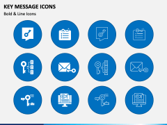 Key Message Icons for PowerPoint and Google Slides - PPT Slides