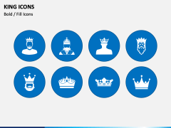 King Icons for PowerPoint and Google Slides - PPT Slides