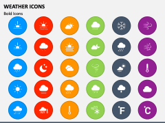 Weather Icons for PowerPoint and Google Slides - PPT Slides