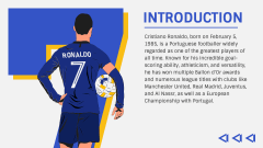 Free - Cristiano Ronaldo PowerPoint and Google Slides Template - PPT Slides