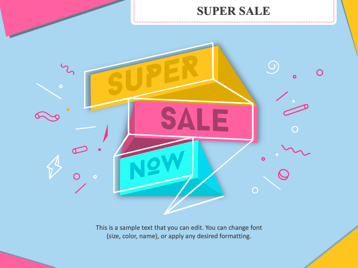 Free Shopping Mall Presentation Theme for PowerPoint and Google Slides