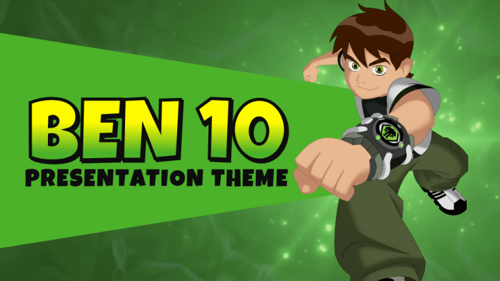 Free - Ben 10 Presentation Theme for PowerPoint and Google Slides - PPT ...