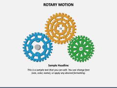 Rotary Motion Illustration for PowerPoint and Google Slides - PPT Slides